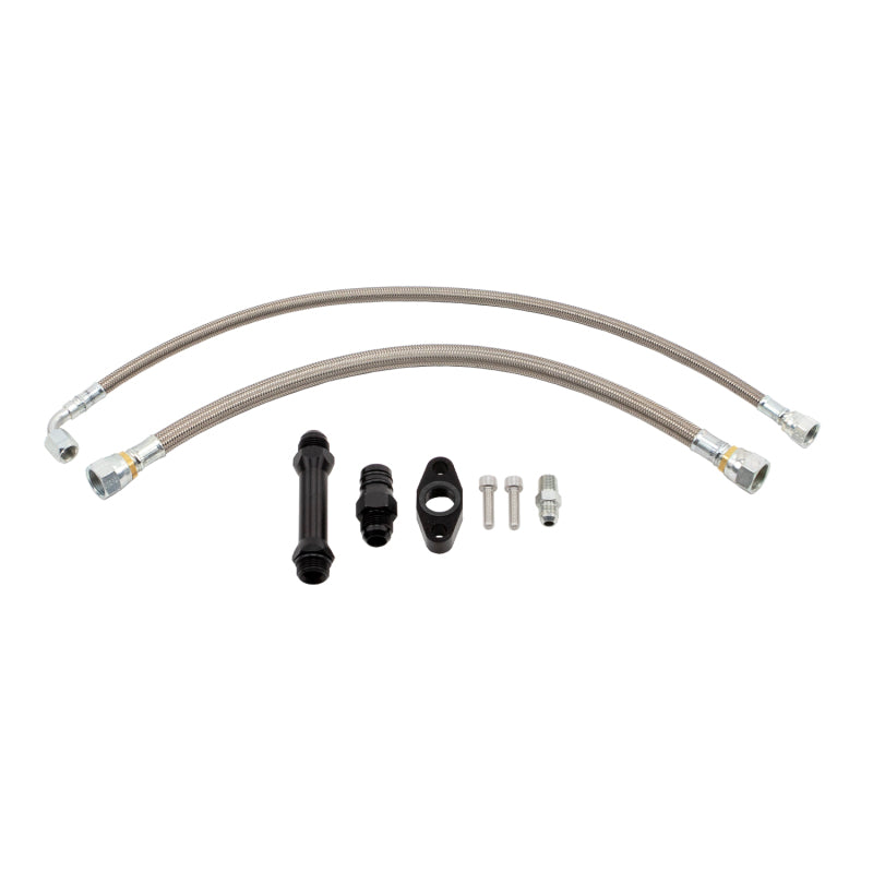 Wehrli Cummins High Mount 2nd Gen Turbo Swap Oil Line Kit – FI Performance
