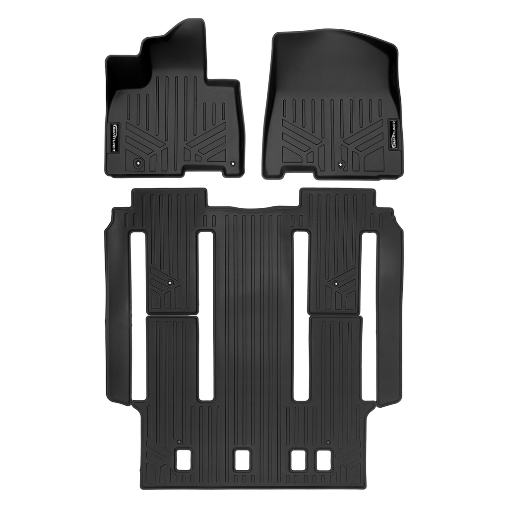 SMARTLINER Custom Fit Floor Liners For 2022-2025 Kia Carnival (7 Passe ...