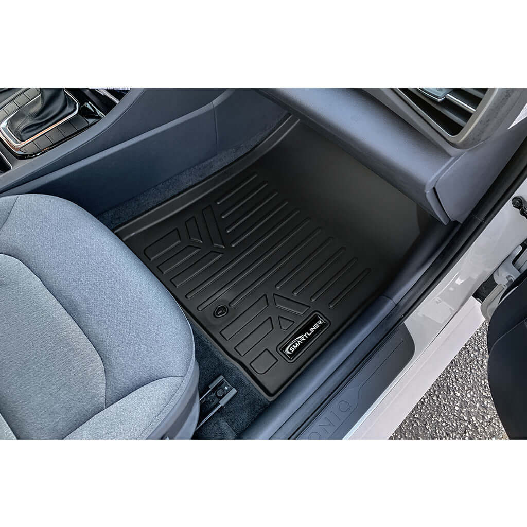 SMARTLINER Custom Fit Floor Liners For 2019-2022 Hyundai Ioniq Hybrid ...