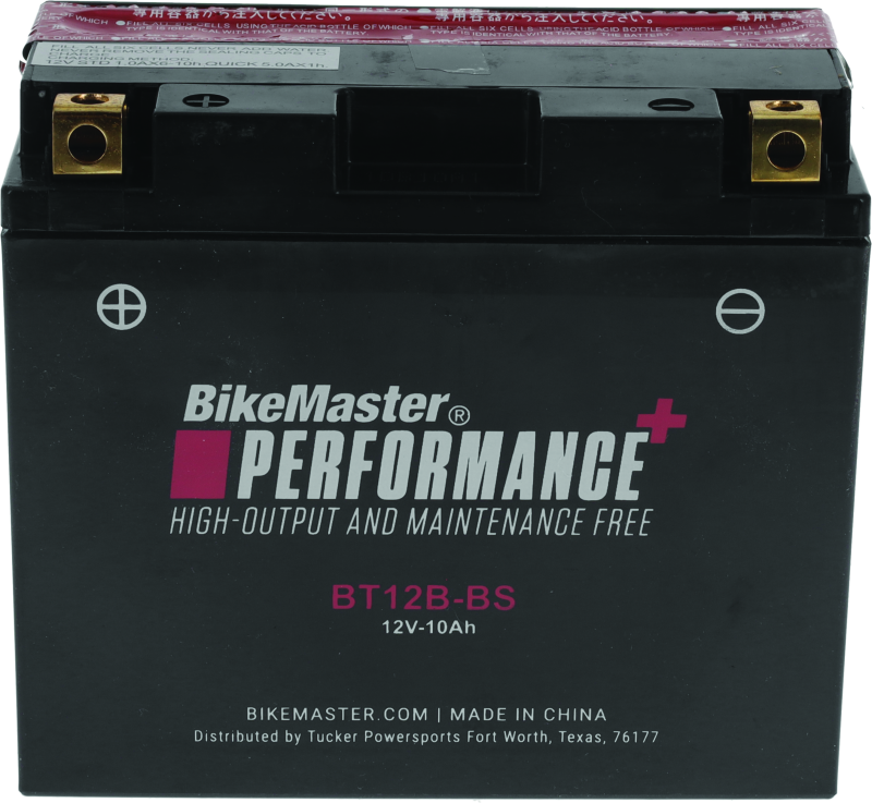 BikeMaster BT12B-BS Battery – FI Performance