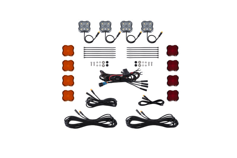 Diode Dynamics Single-Color Rock Light Installer Kit (4-pack) – FI ...