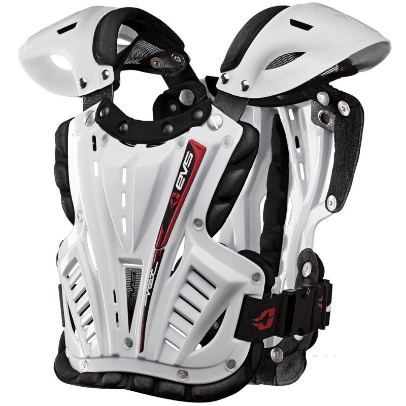 EVS Vex Chest Protector White - Medium – FI Performance