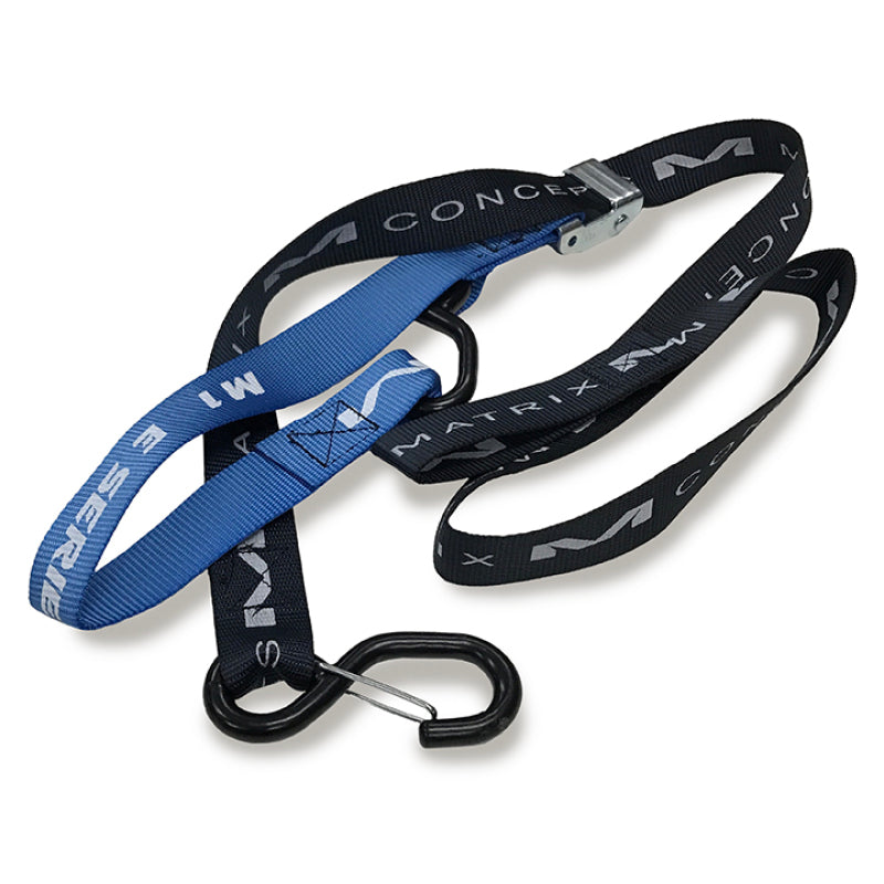 Matrix Concepts E Series 1 Inch Tie Down Set - Blue – FI Performance