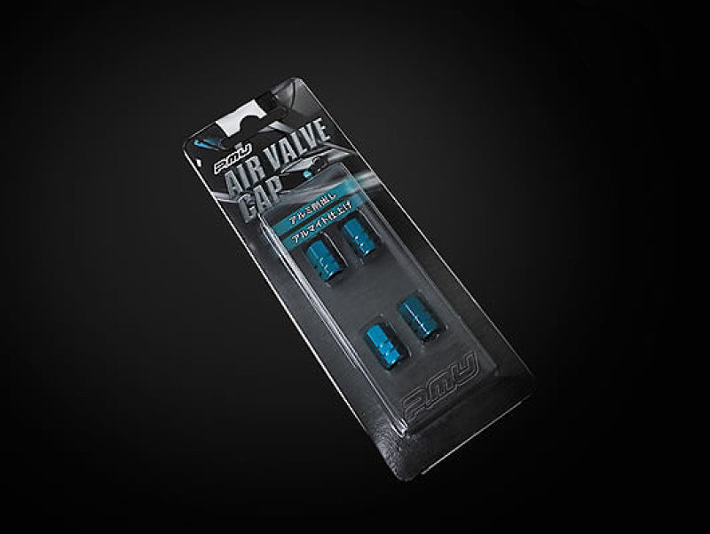 Project Mu Green Valve Stem Cap Set (4 Pieces) – FI Performance