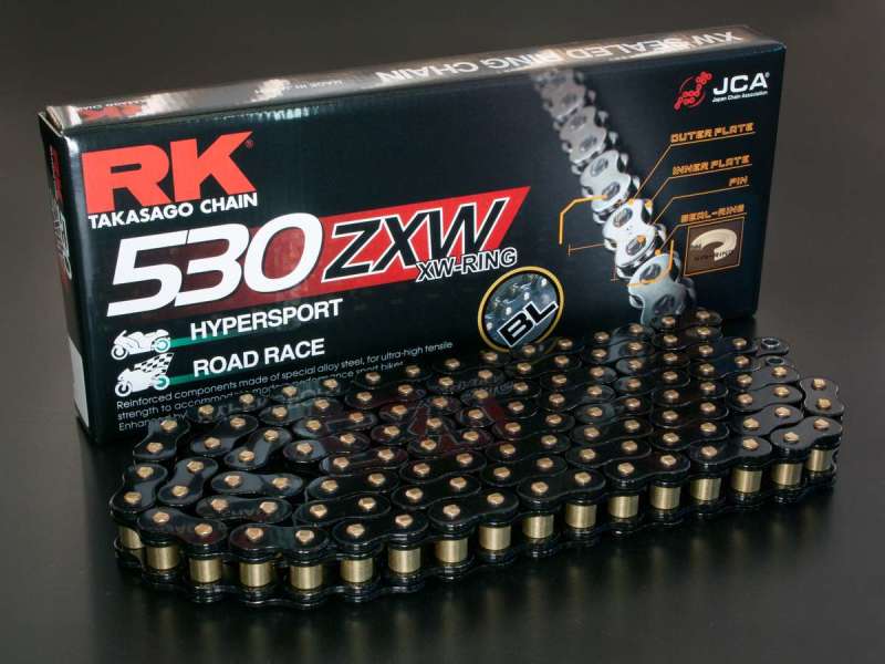 RK Chain BL530ZXW-100L XW-Ring - Black Scale – FI Performance