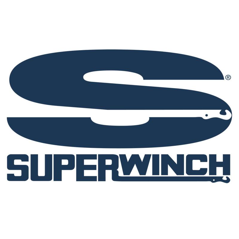 Superwinch 10000 LBS 12V DC 3/8in x 80ft Synthetic Rope SX10SR Winch ...