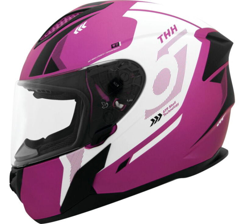 THH Helmets T810S Hayate Metallic Pink/White - Small – FI Performance