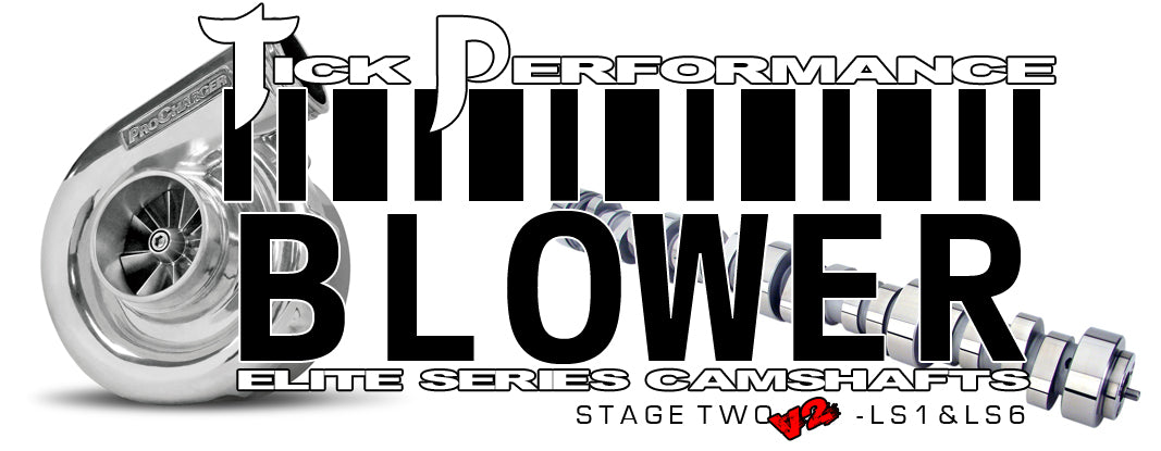 Blower Stage 2 V2 Camshaft for LS1 & LS6 Engines By Tick Performance ...