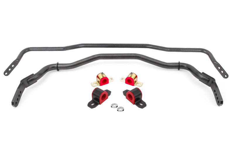 BMR 15-22 S550 Mustang Sway Bar Kit with Bushings Front and Rear Black ...