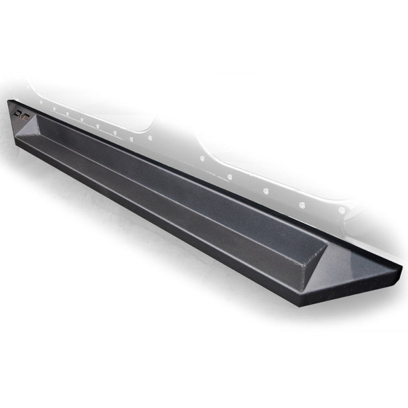 DV8 Offroad 07-18 Jeep Wrangler JK Plated Steel Rock Slider Steps - Ma ...