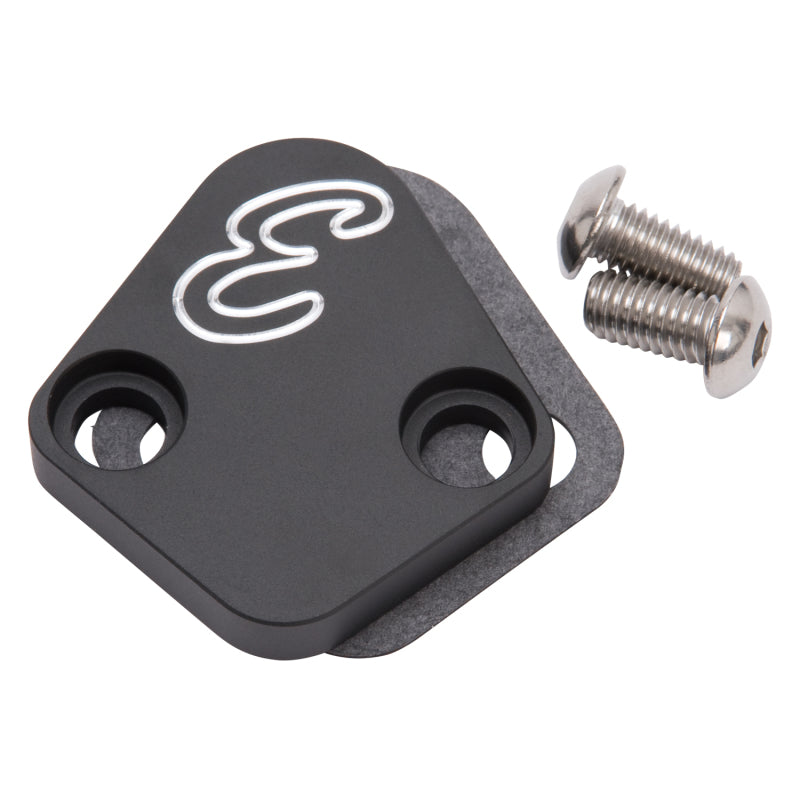 Edelbrock Fuel Pump Block-Off Plate BBC Billet Aluminum – FI Performance