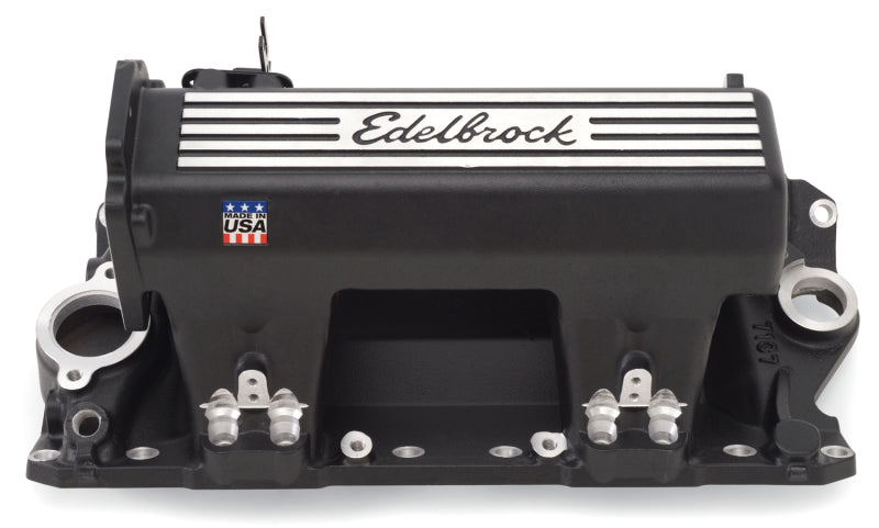 Edelbrock Manifold EFI Pro-Flo XT SB Chevy STD Heads w/ Black Finish ...