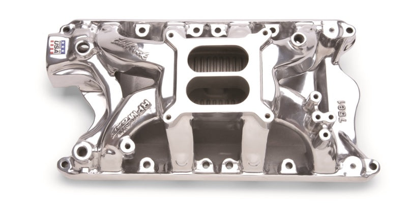 Edelbrock Polished Ford 351 RPM Air Gap Manifold – FI Performance