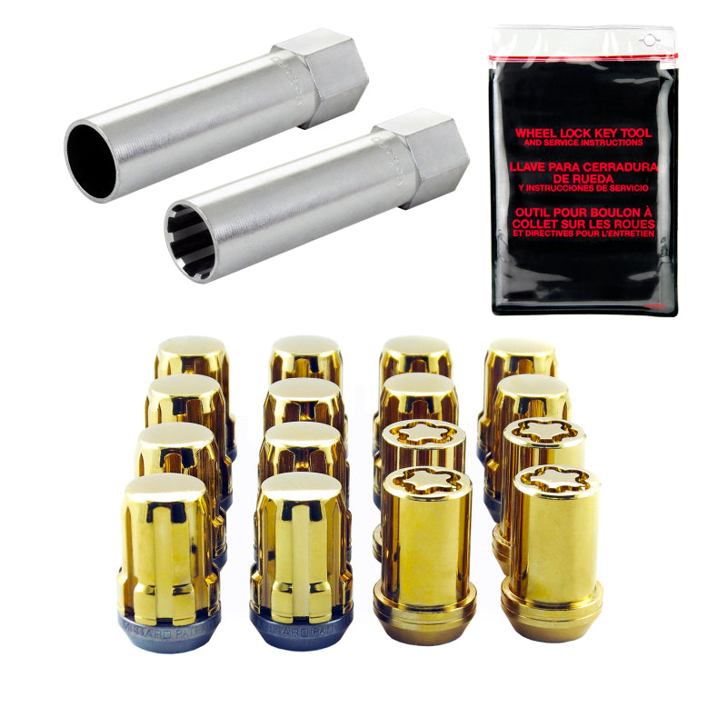 McGard SplineDrive Tuner 4 Lug Install Kit w/Locks & Tool (Cone) M12X1 ...