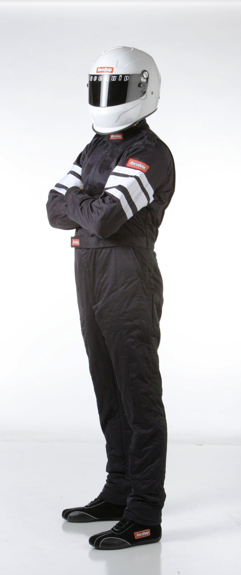RaceQuip Black SFI-5 Suit - Small – FI Performance