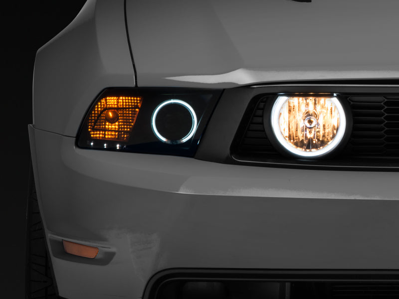 Raxiom 05-12 Ford Mustang GT LED Halo Fog Lights (Chrome) – FI Performance