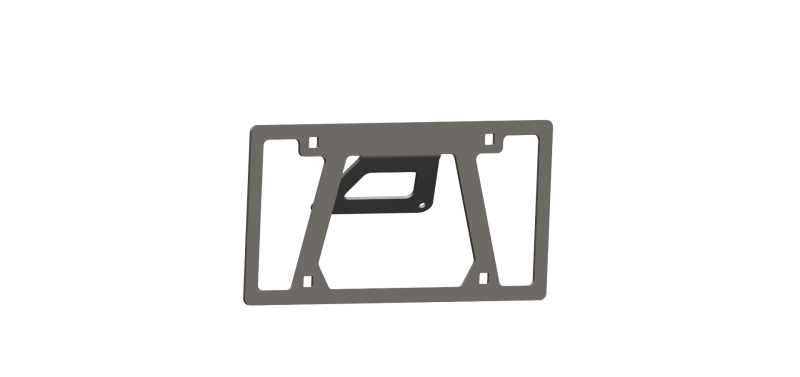 Road Armor Universal Front License Plate Mount- Tex Blk – FI Performance