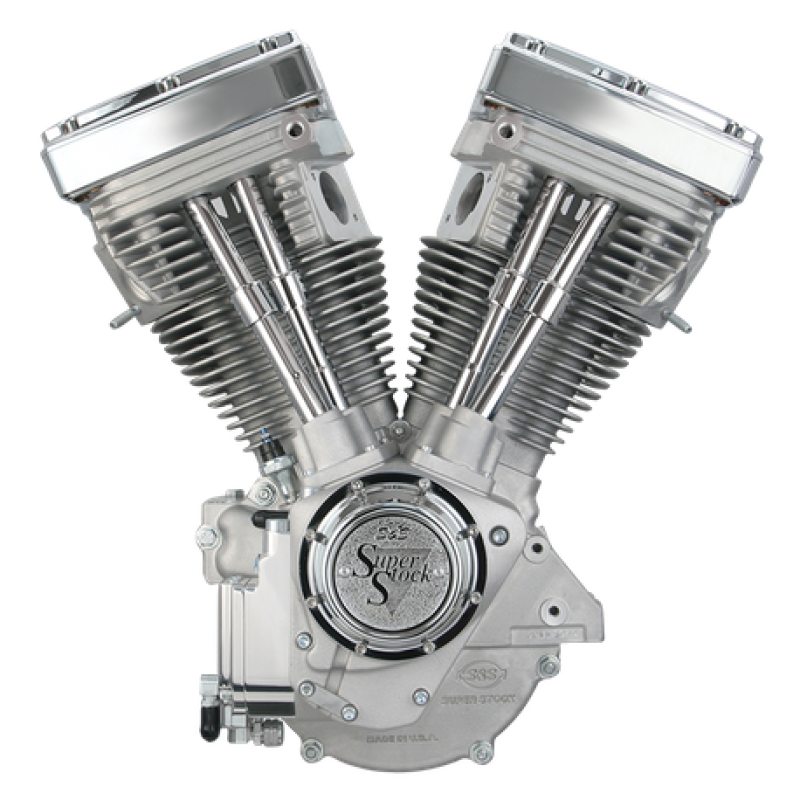 S&S Cycle 84-99 BT V80 Long Block Engine - Natural – FI Performance