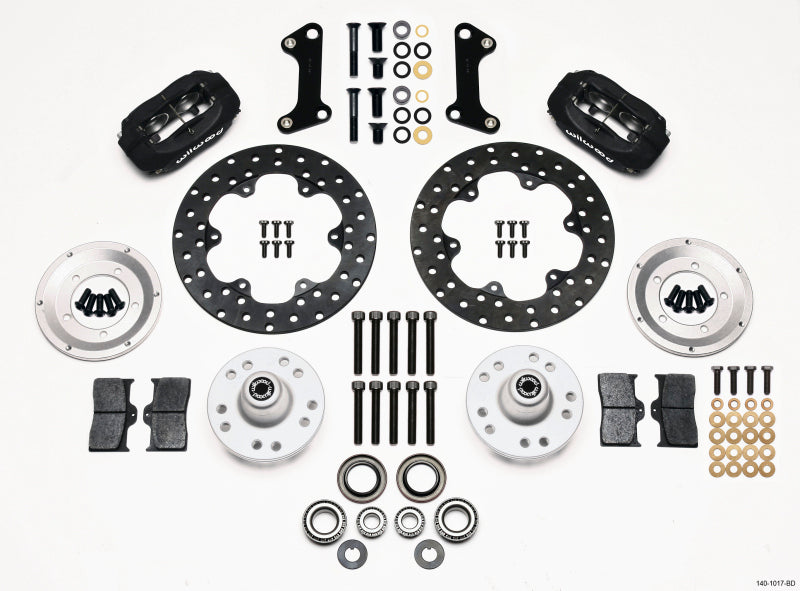 Wilwood Forged Dynalite Front Drag Kit Drilled Rotor 67-69 Camaro 64-7 ...